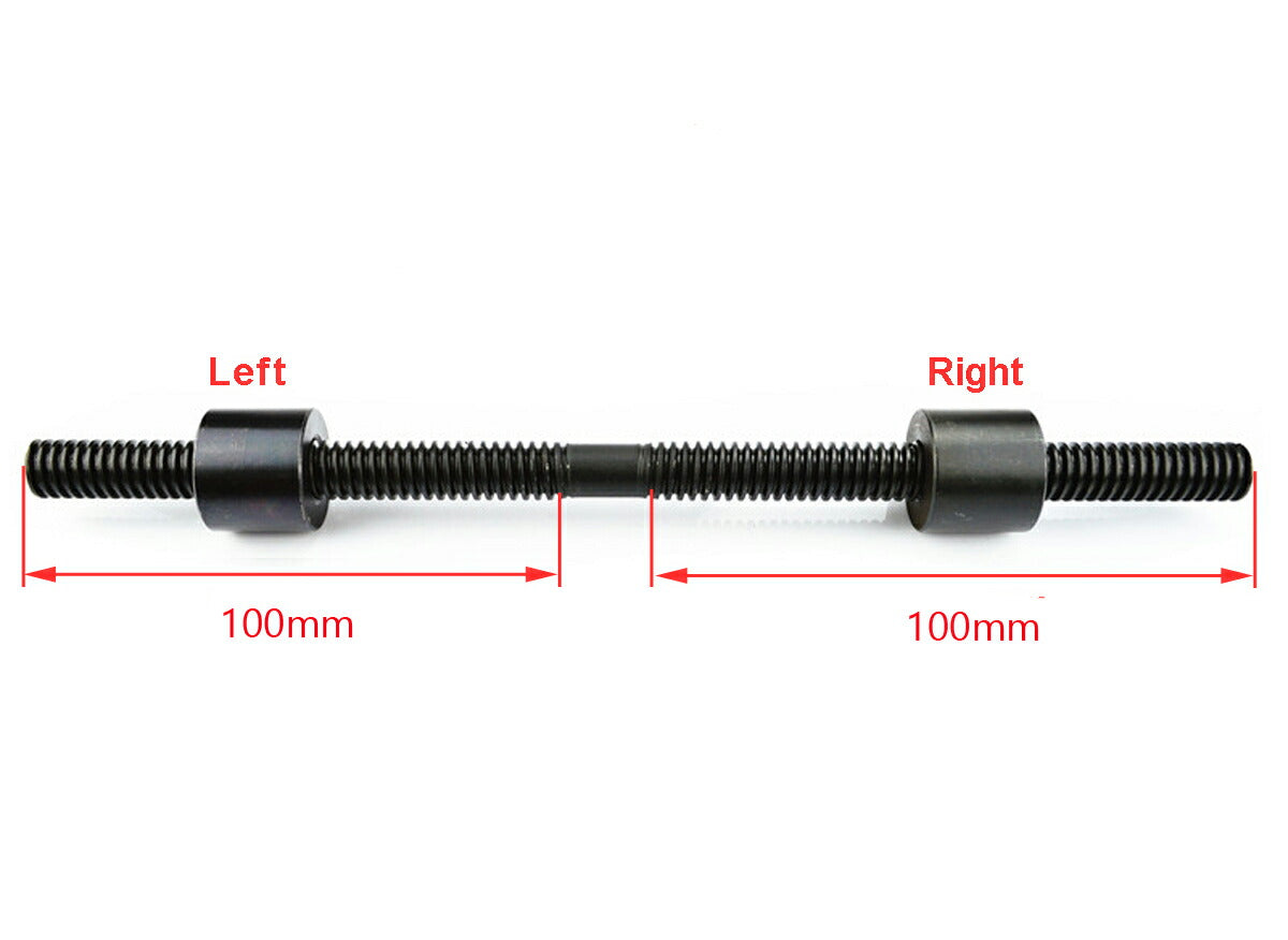TR14 x 3 Thread length 200mm Left and Right Thread Trapezoidal Lead Sc ...