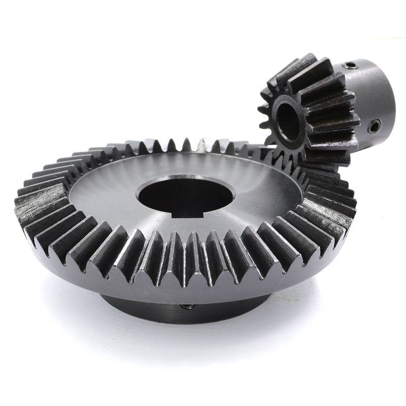 Module 2 Number of Teeth 45 Bore 20mm With 6mm Keyway Ratio 1:3 Bevel ...