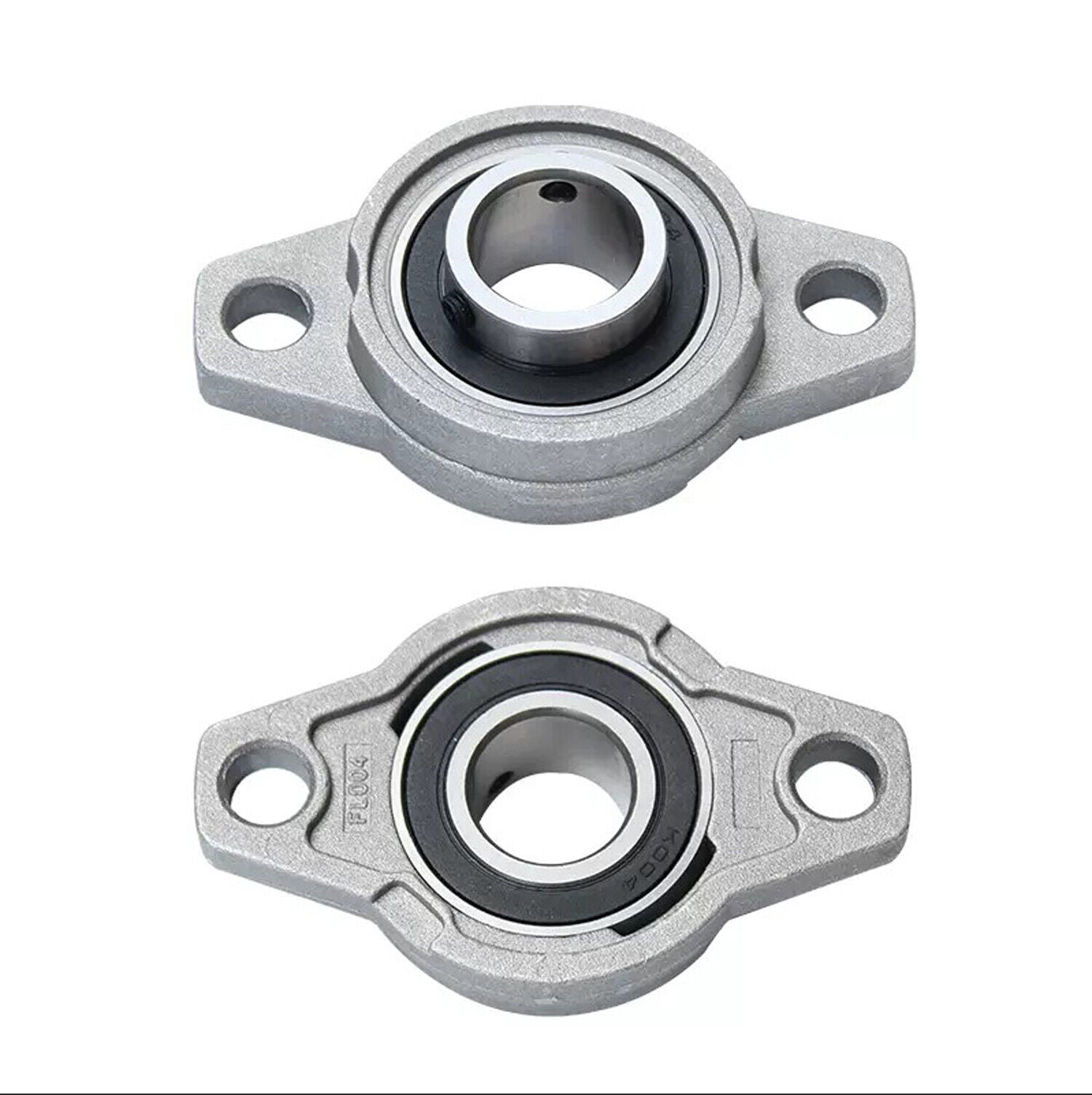 Bore 25mm 2Pcs Flange Cast Housing Mounted Bearings – Gavan Tools